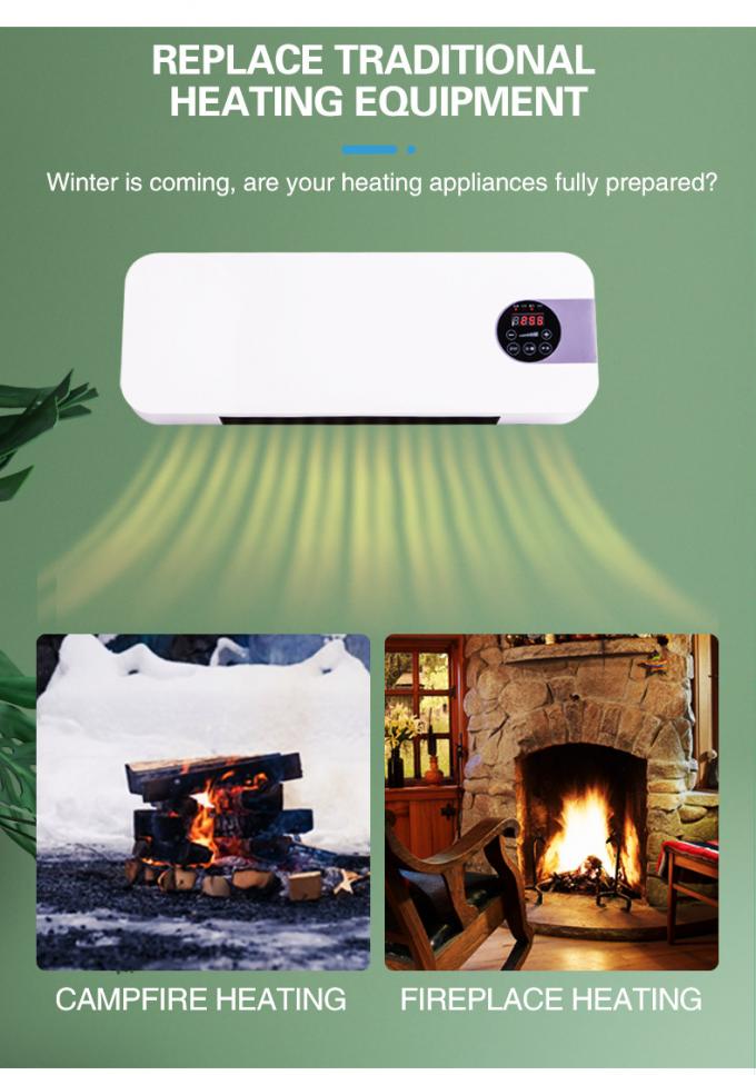 Intelligent Wall Mounted Electric PTC Ceramic Heater Portable With ...