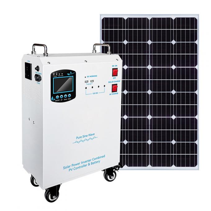 100W Solar Panel Generators 50Hz/60Hz With ISO Certification Battery ...